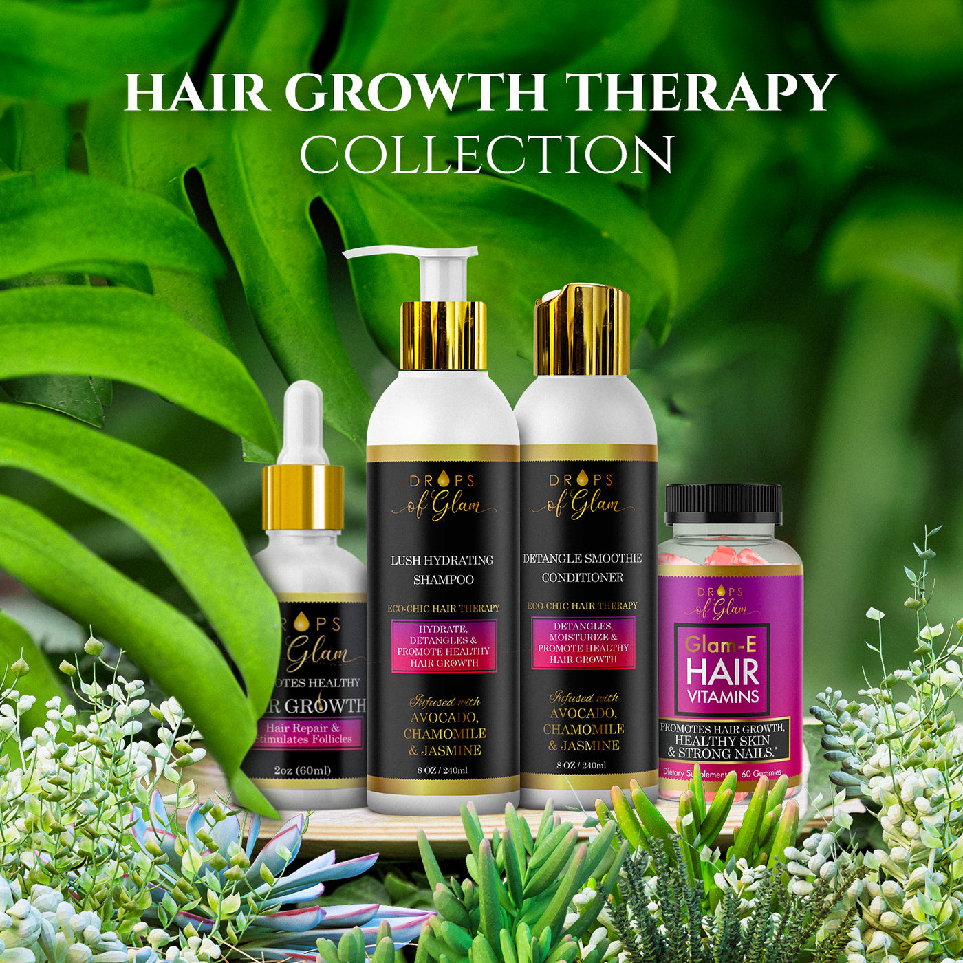 Enhance the natural beauty of your hair with our signature collection.